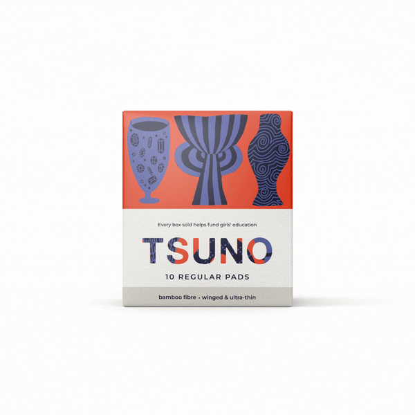 Regular Pads - Natural Bamboo Sanitary Pads - Tsuno – Tsuno